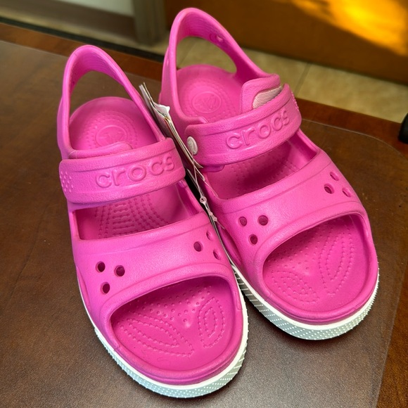 CROCS | Shoes | Crocs Pink Sandals | Poshmark
